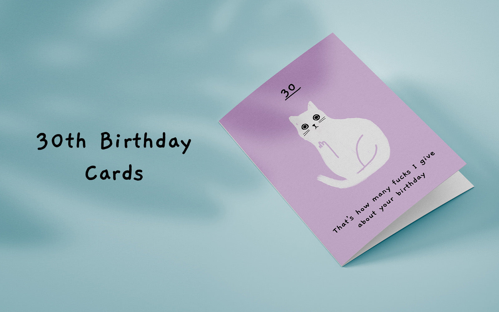 Ken The Cat 30th Birthday Cards | Greetings Cards For Cat Lovers ...